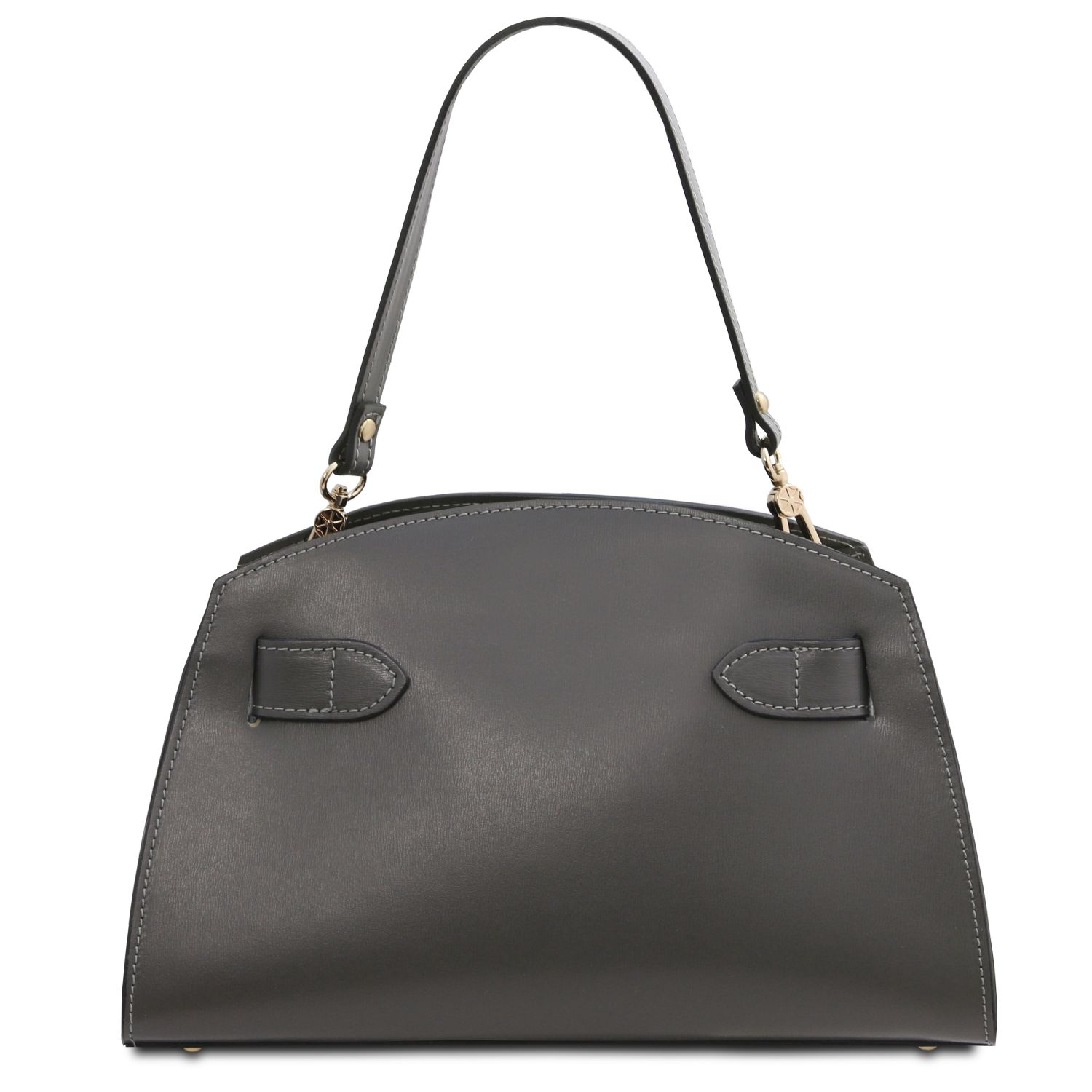 Lisa Leather Handbag Grey TL142312