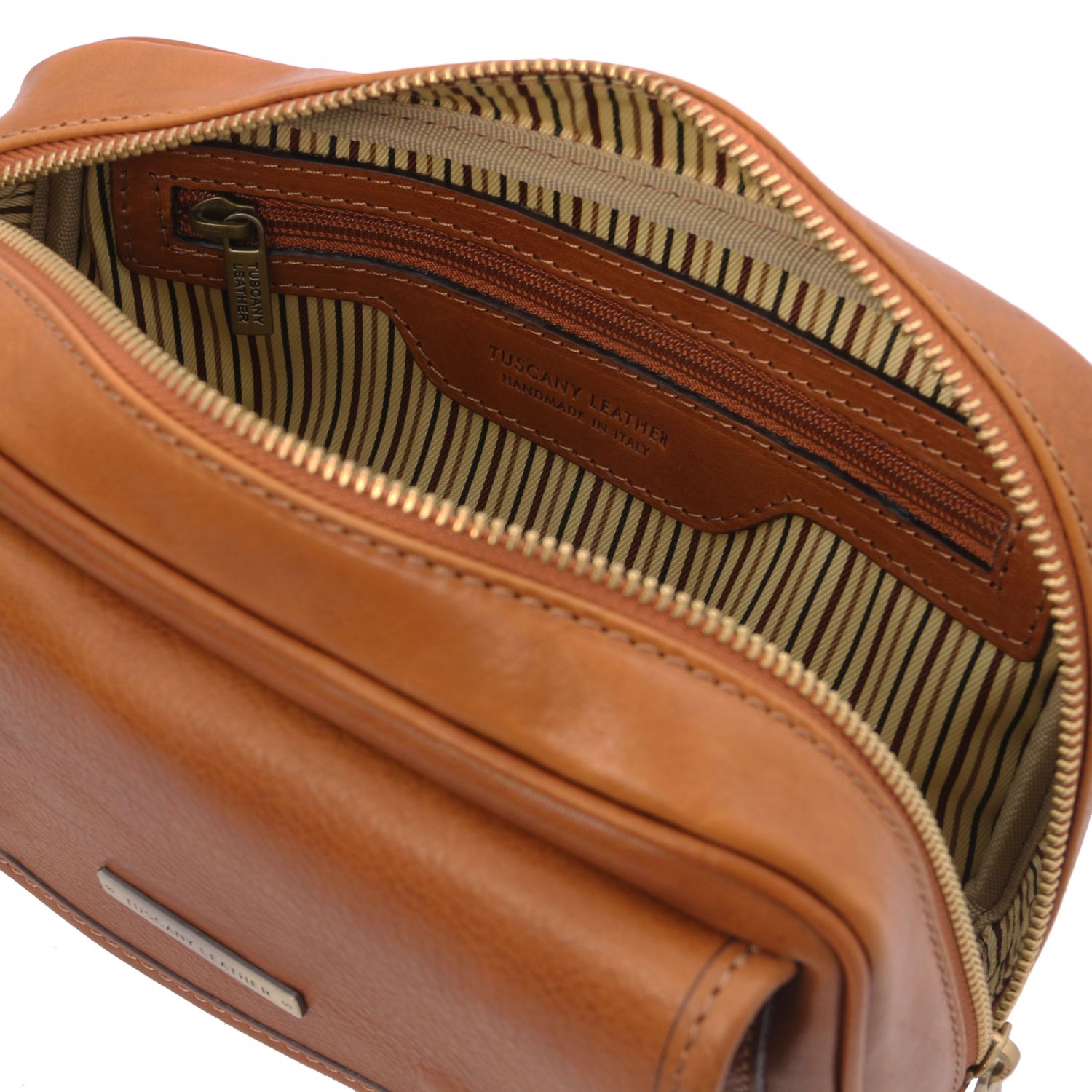 Ivan Leather Handy Wrist bag for men Natural TL140849